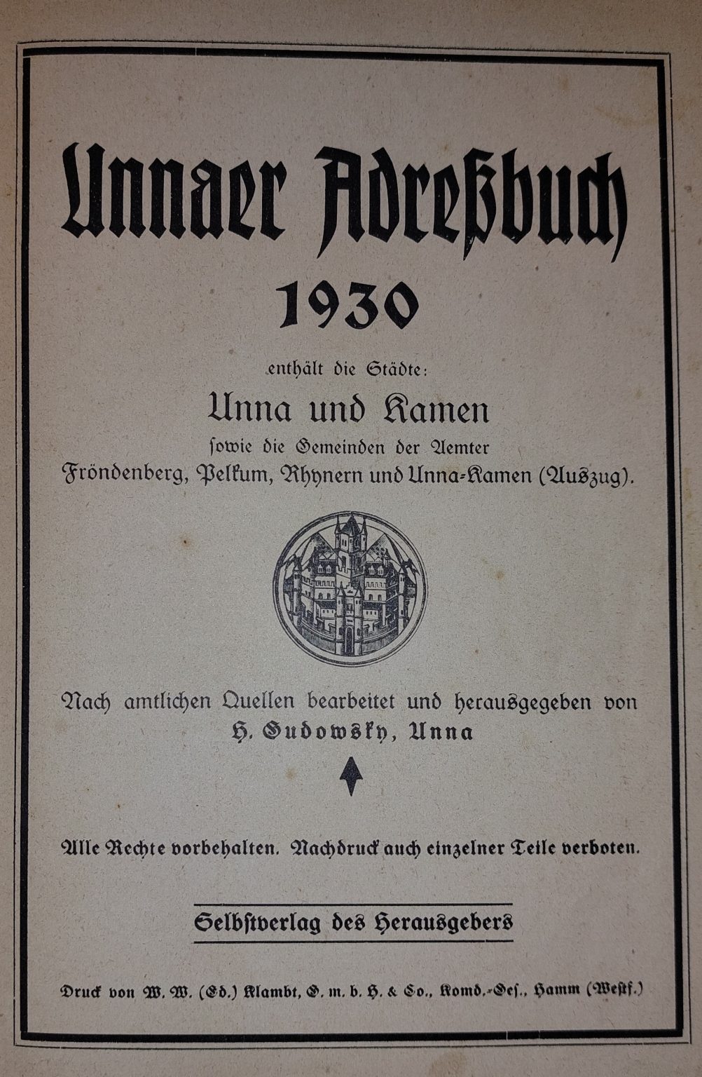 Unna-Massen - Anton Praetorius